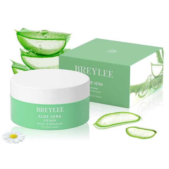 Skincare | Aloe Vera Eye Mask 3 Pairs For Dark Circles And Puffiness ...